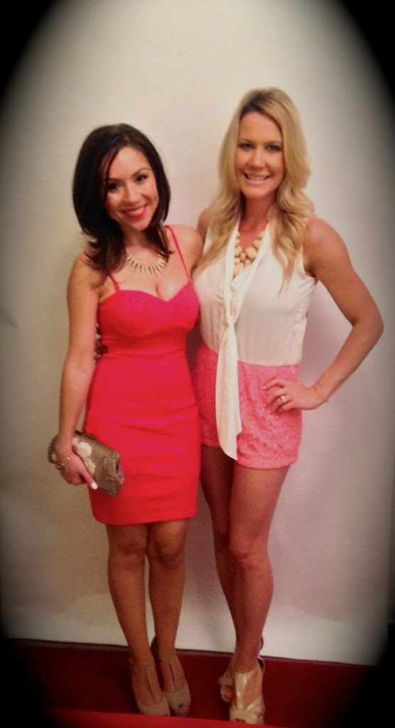How to style a red party dress and what to wear to a Hollywood Themed Party